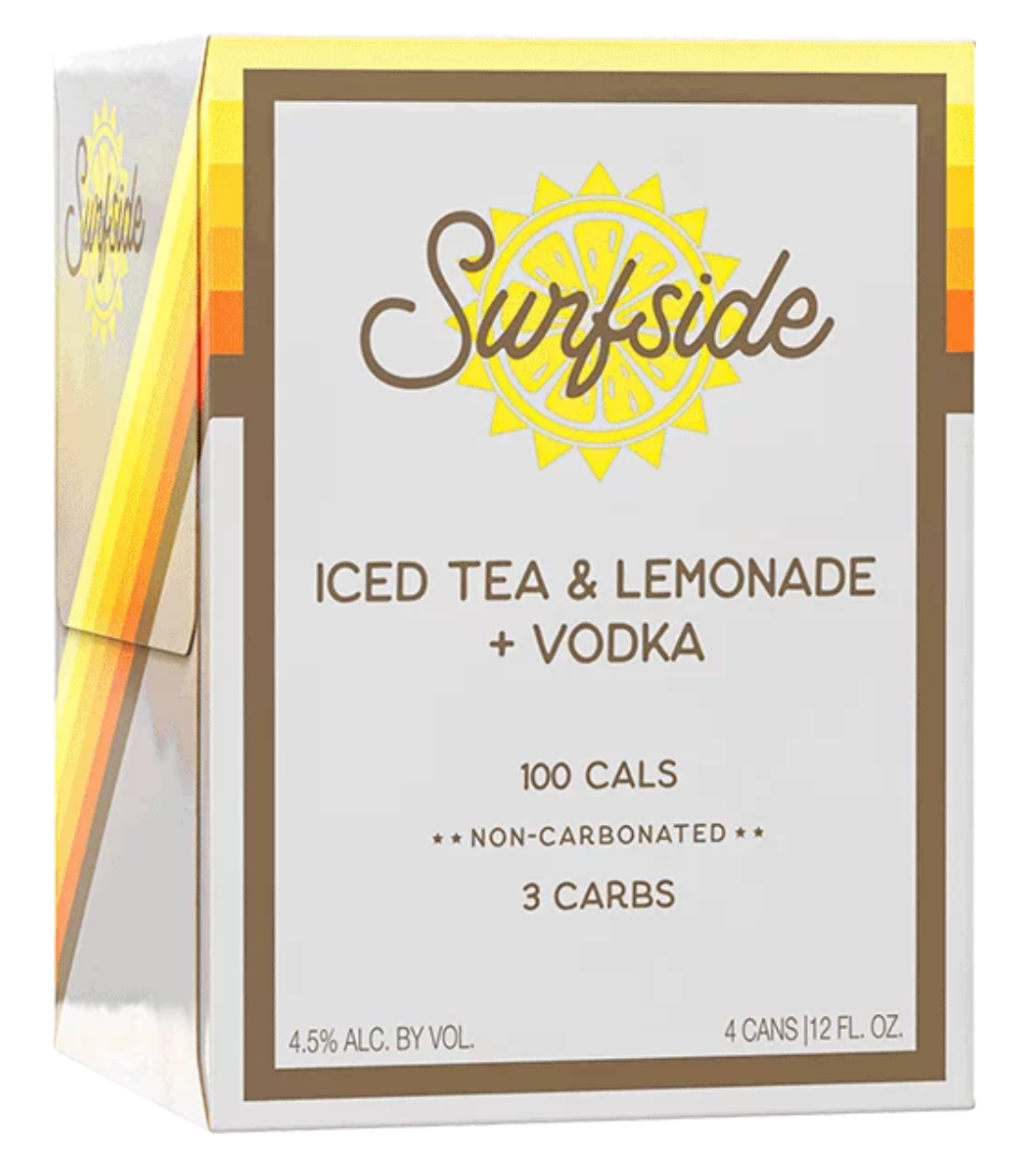 Surfside Half & Half Iced Tea & Lemonade Vodka 4 Pack 12oz Cans ...